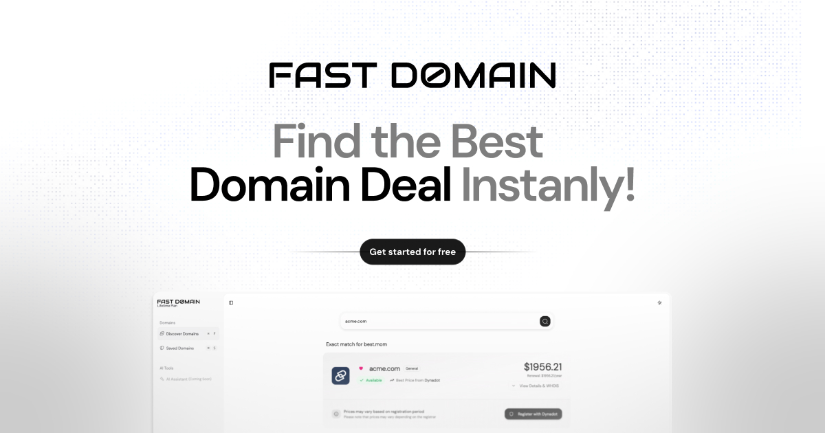 Fast Domain Domain Price Comparison AI Generator Fast Domain Domain Price Comparison AI Generator